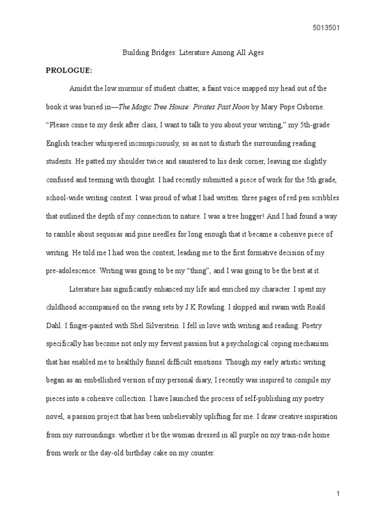 Andrea Oneill Senior Project Paper | PDF | Literacy | Psychological ...