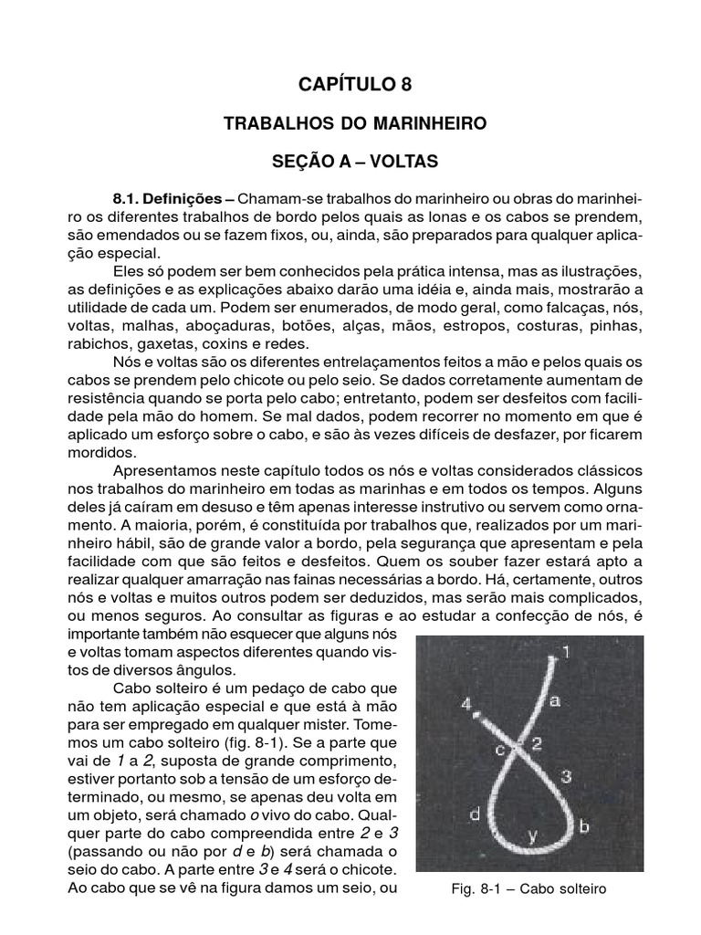 Arte Naval - Cap. 08 | PDF | Vela | Tela de pintura