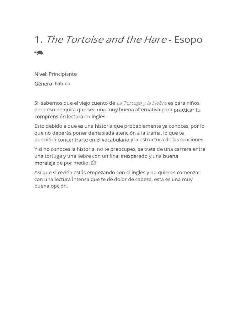 Cuento 1 | PDF