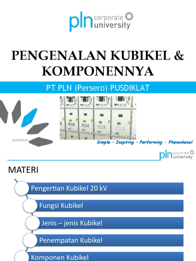 Pengenalan Kubikel Dan Komponennya | PDF
