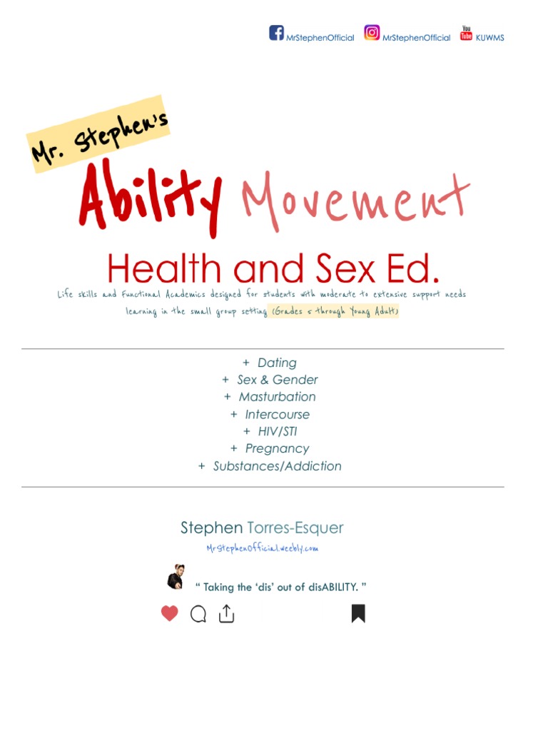 HealthandSexEducation 1 | PDF | Sexual Intercourse | Masturbation