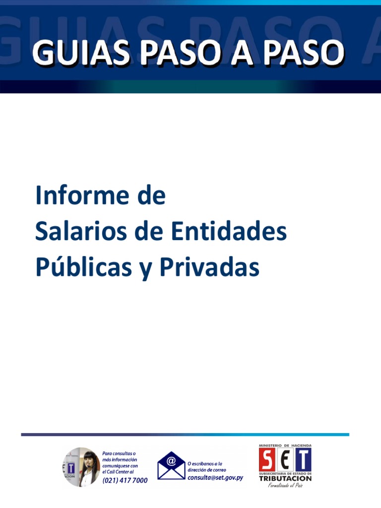 Guías Paso A Paso - Informe de Salarios de Entidades Públicas y ...