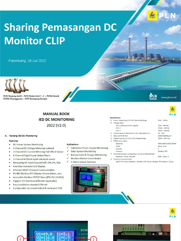 Sharing Pemasangan DC Monitor Clip | PDF | Teknologi & Rekayasa