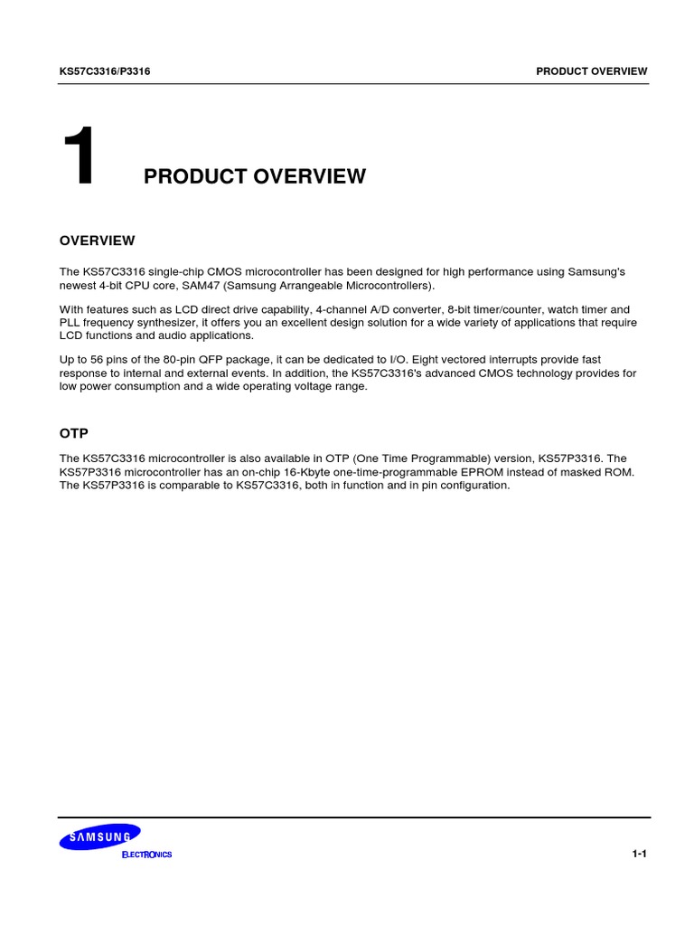 Datasheet | PDF | Microcontroller | Manufactured Goods
