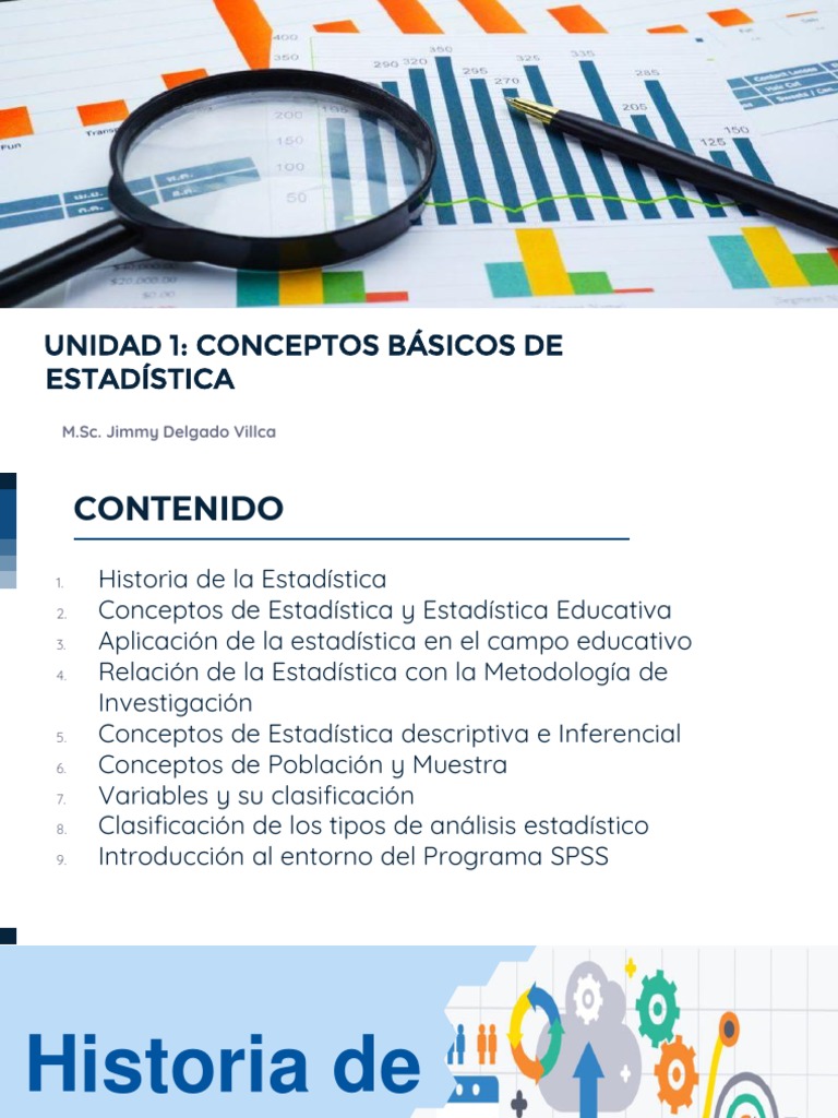 Unidad 1_Conceptos Básicos de Estadística Educativa | PDF | Estadísticas | Nivel de medida