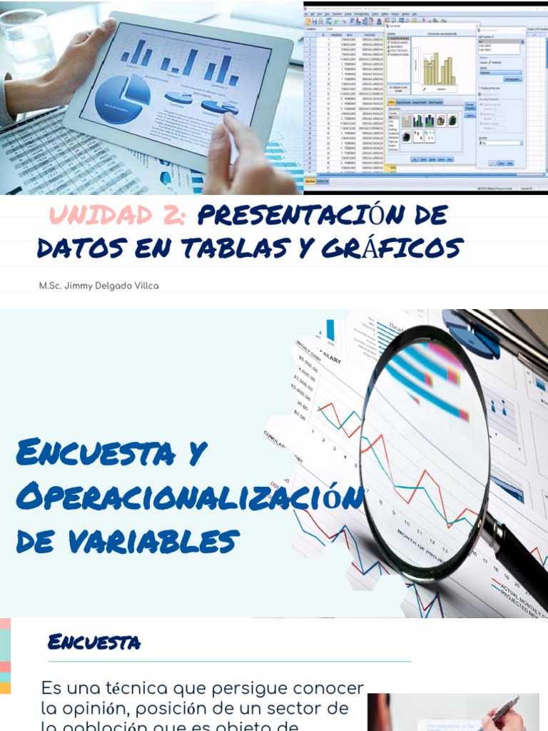 Unidad 2 - Presentación de Datos en Tablas y Gráficos-2022 | PDF