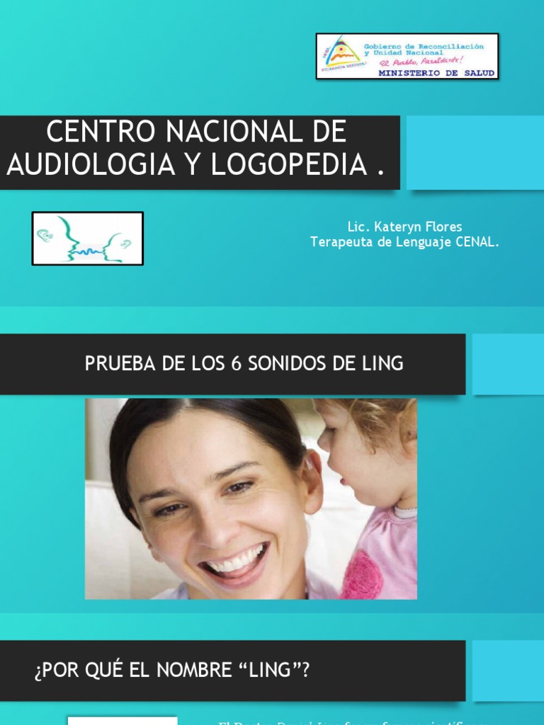 Presentación Prueba Del Ling | PDF | Sonido | Escuchando