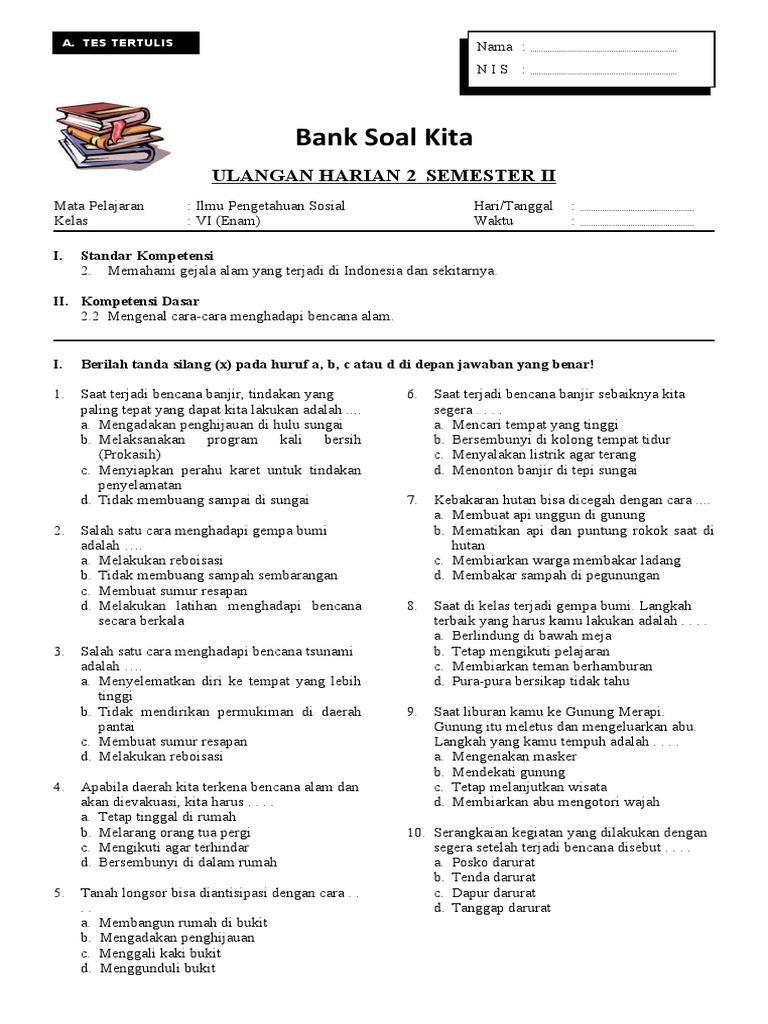 Uh2 Ips Kelas Vi | PDF