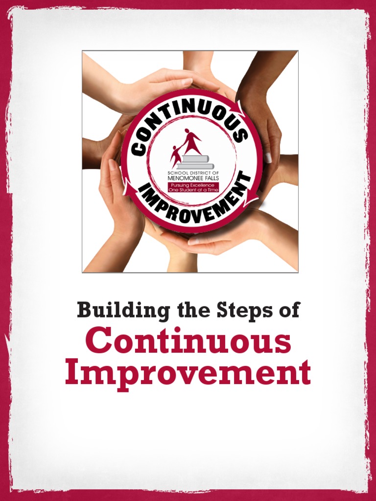 Building The Steps of Continuous Improvement | PDF | Learning | Goal