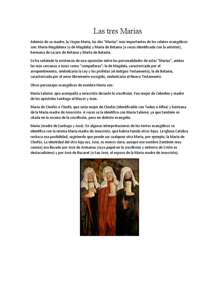 Las Tres Marías | PDF