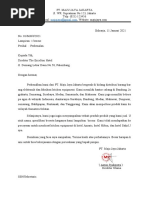 15 Contoh Surat Resmi Perusahaan Beserta Penjelasannya - Contoh Surat ...