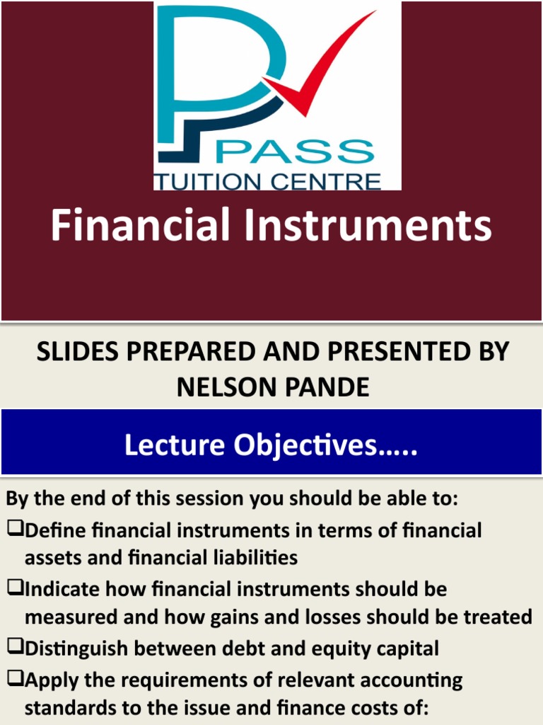 IFRS 9 Financial Instruments | PDF | Equity (Finance) | Bonds (Finance)