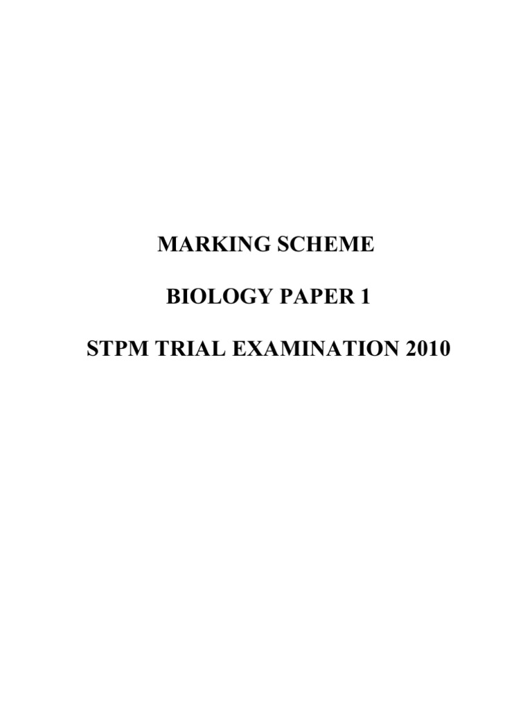 Mark Scheme P1 Pahang STPM | PDF | Science & Mathematics