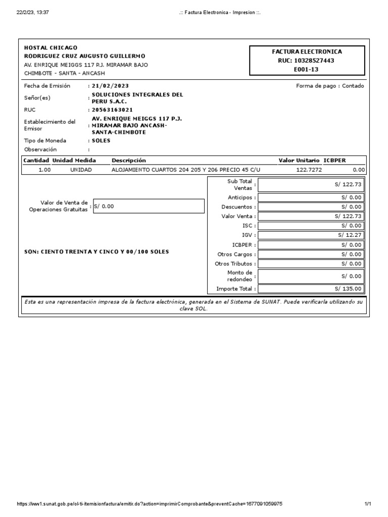 Boleta 4 | PDF | Industrias de servicio | Pagos