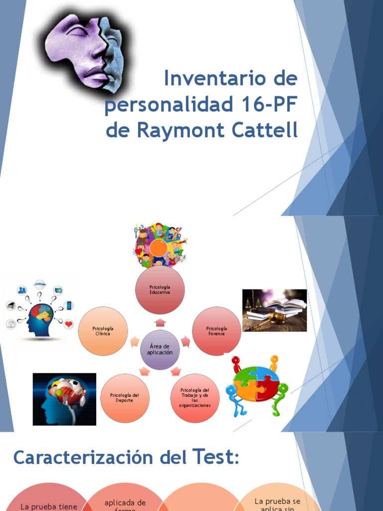 Diapositivas Inventario de Personalidad 16-PF | PDF | Sicología | Las ...