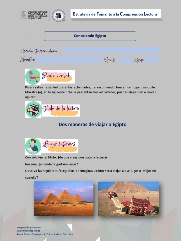 Conociendo Egipto - Efcl | PDF
