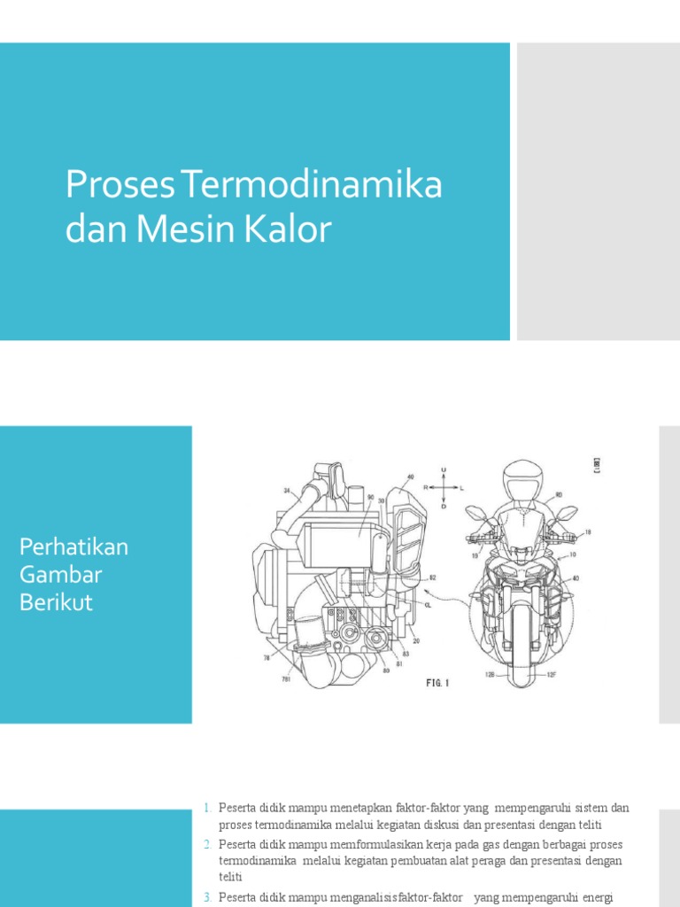 Proses Termodinamika Dan Mesin Kalor | PDF