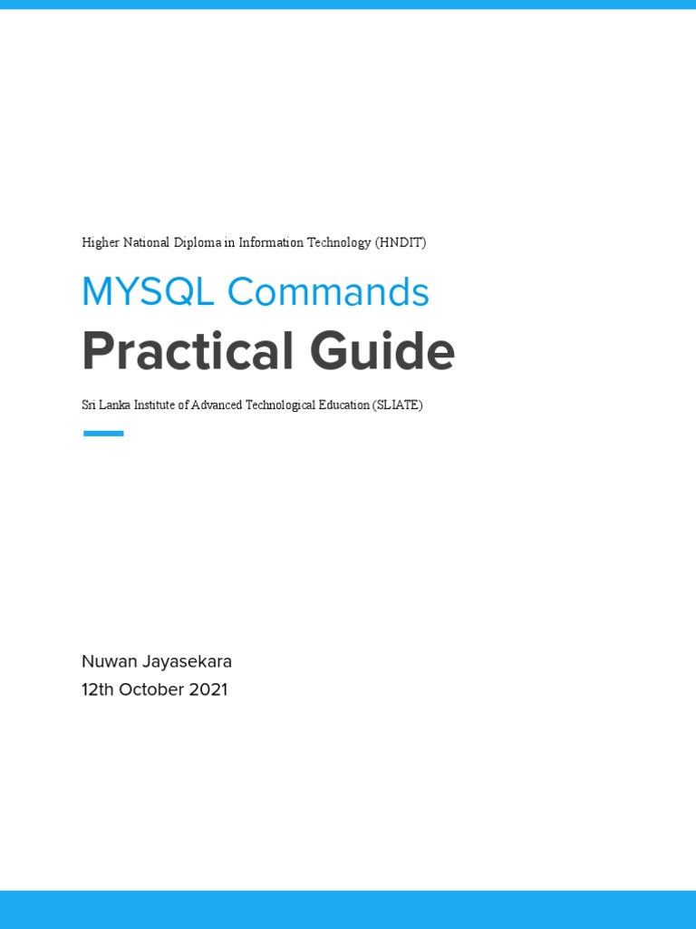 Mysql 12 | PDF
