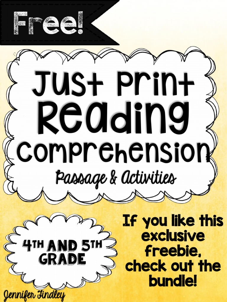 Just Print: Reading | PDF | Reading Comprehension | Schools