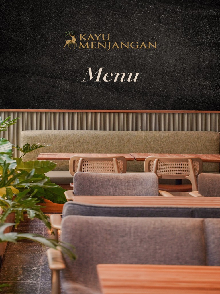 Menu Kayu Menjangan Terbaru | PDF | Southeast Asian Cuisine | Indonesian Cuisine