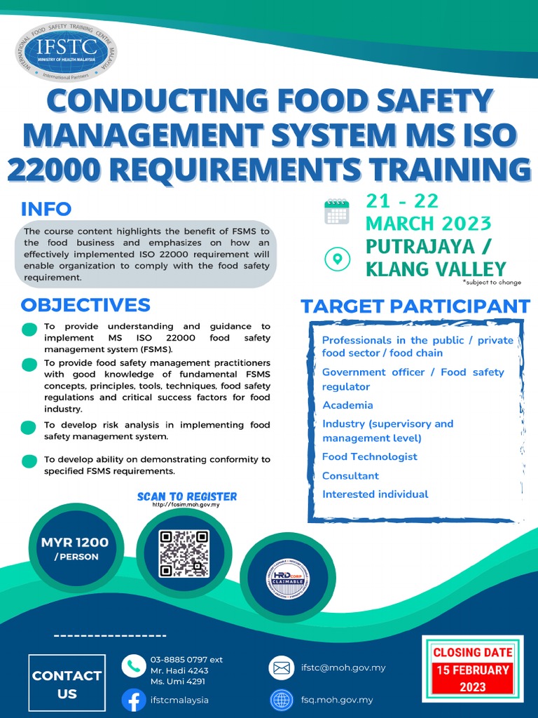 Conducting Food Safety Training | PDF Conducting Food Safety Training | PDF