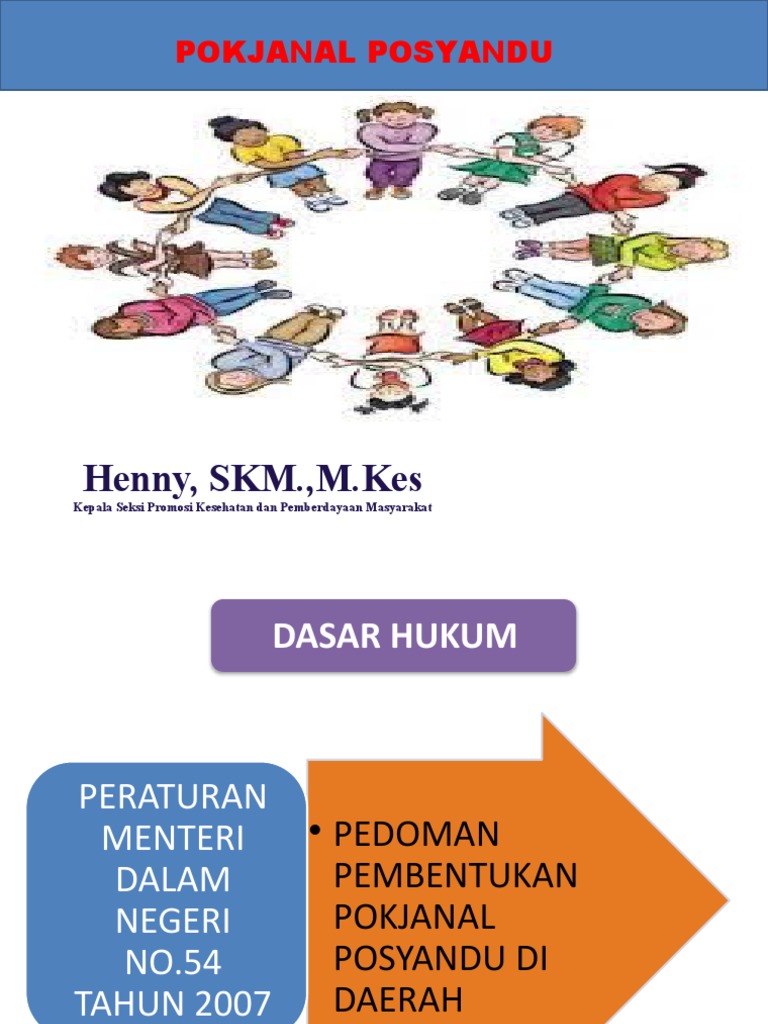 PPT Pokjanal Posyandu | PDF | Ilmu Sosial