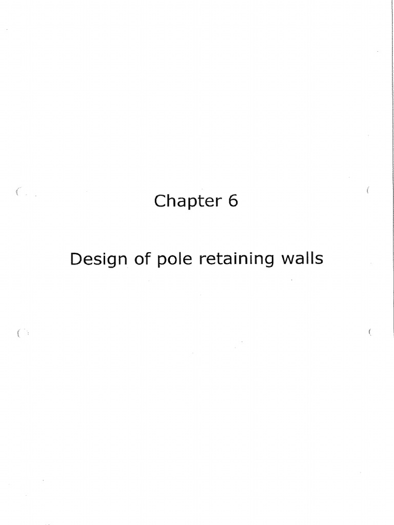 Design of Pole Structures | PDF