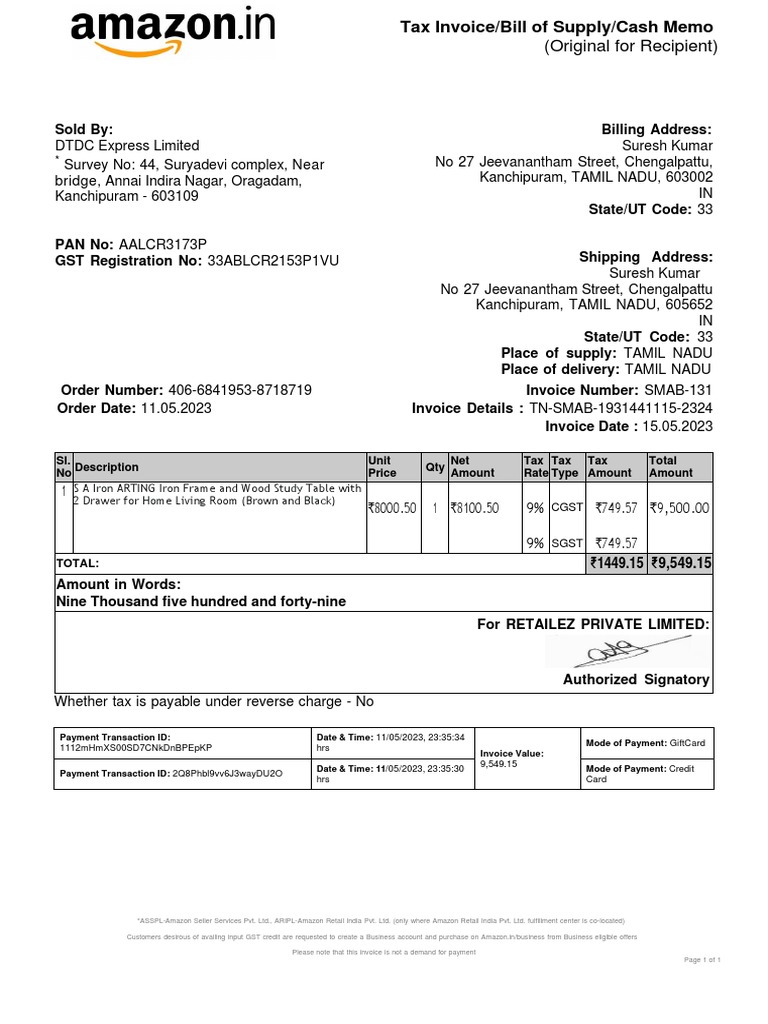 Invoice Table Pdf Invoice Payments