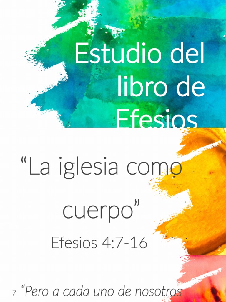 La Iglesia como Cuerpo en Efesios | PDF