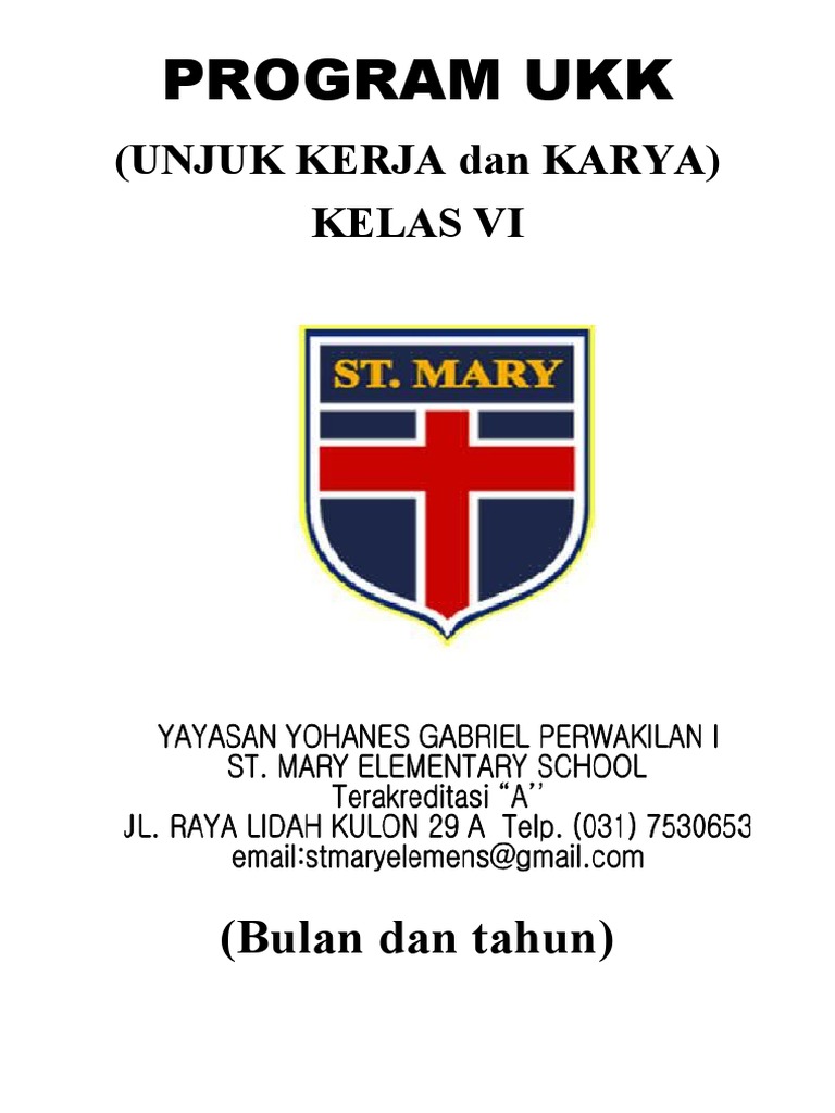 Program Ukk Kelas 6 2022-2023 | PDF