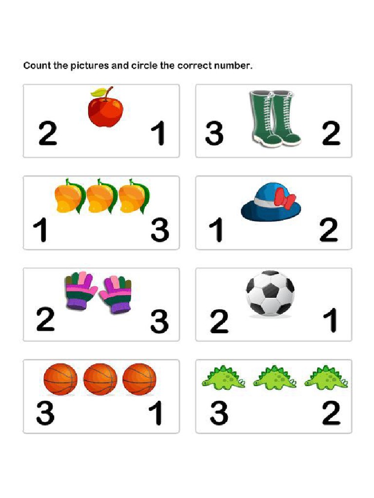 Count and Circle | PDF