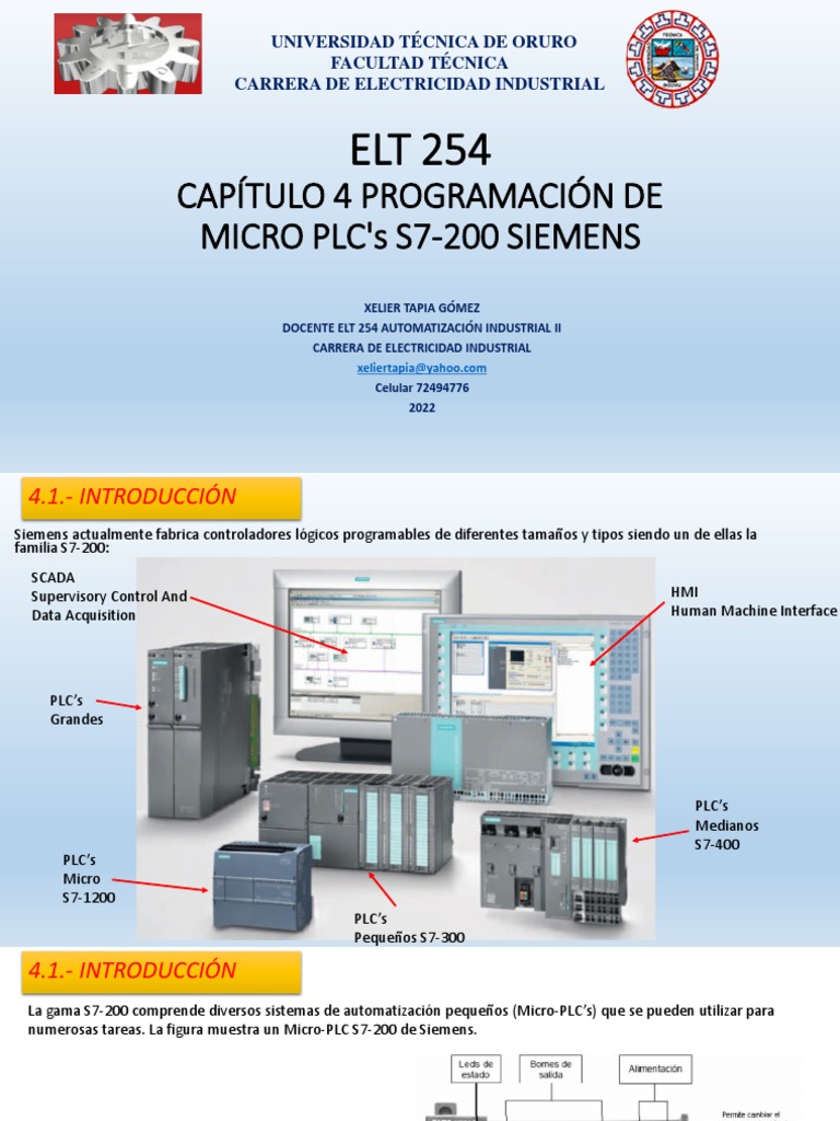 Capitulo 4 Step7 | PDF | Controlador lógico programable | Scada