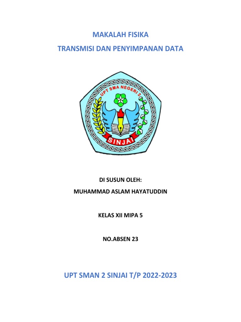 Transmisi dan Penyimpanan Data Analog-Digital | PDF