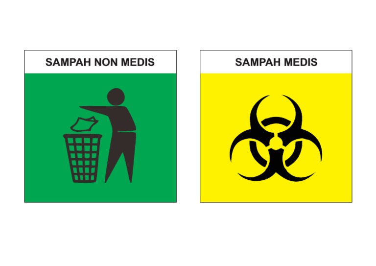 Sampah Medis Non Medis | PDF