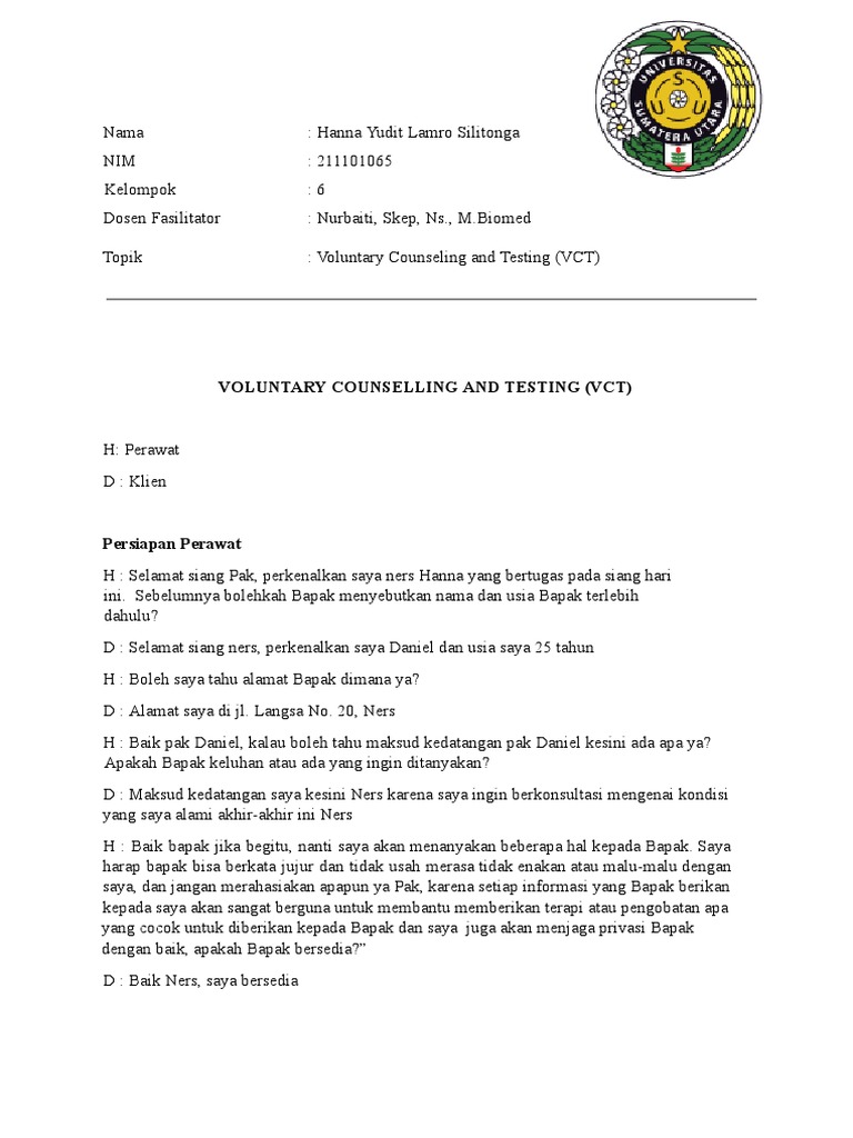 21-065 - Hanna Yudit L.S - (Prak Dewasa) VCT | PDF | Gaya Hidup