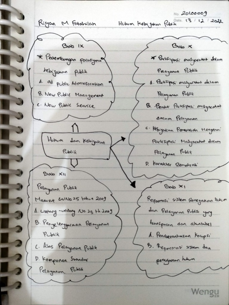 Tugas Main Mapping Hukum Kebijakan Publik | PDF