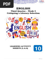 Q3 - Module 6 (Moralist Approach) | PDF | Literary Criticism | Cognitive Science