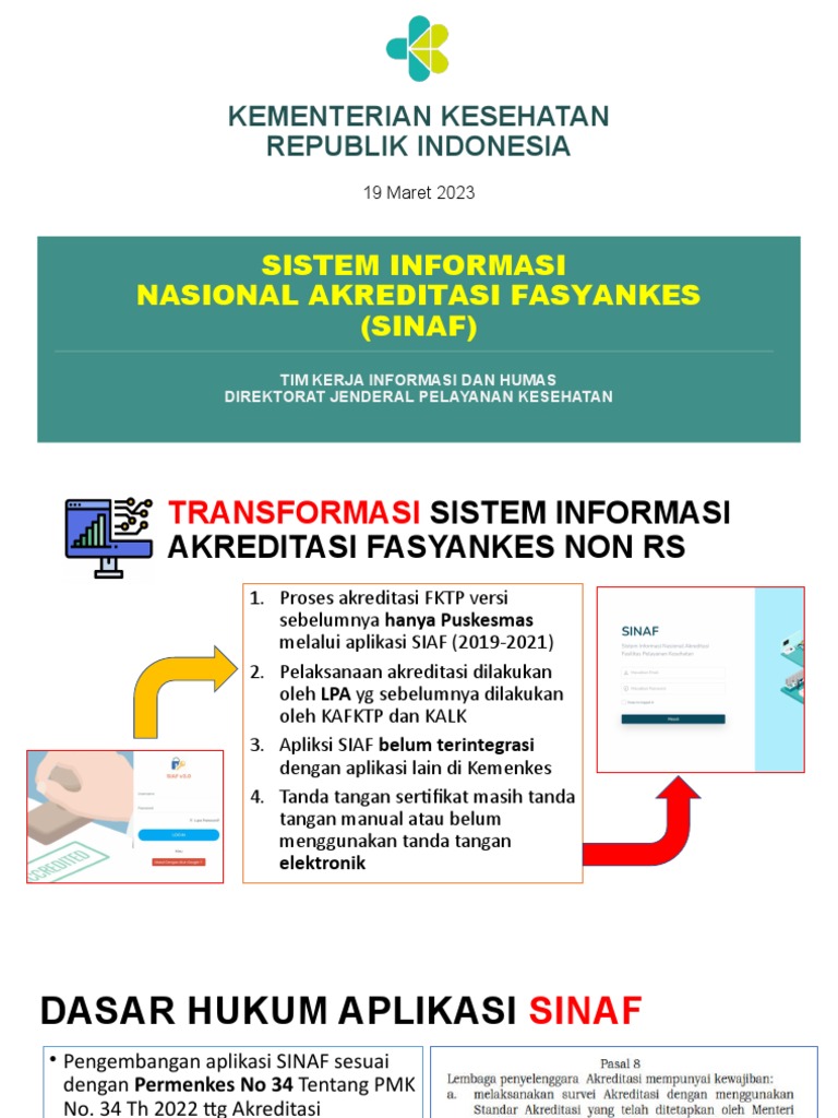 2023 03 19 Optimalisasi SINAF-JABAR | PDF