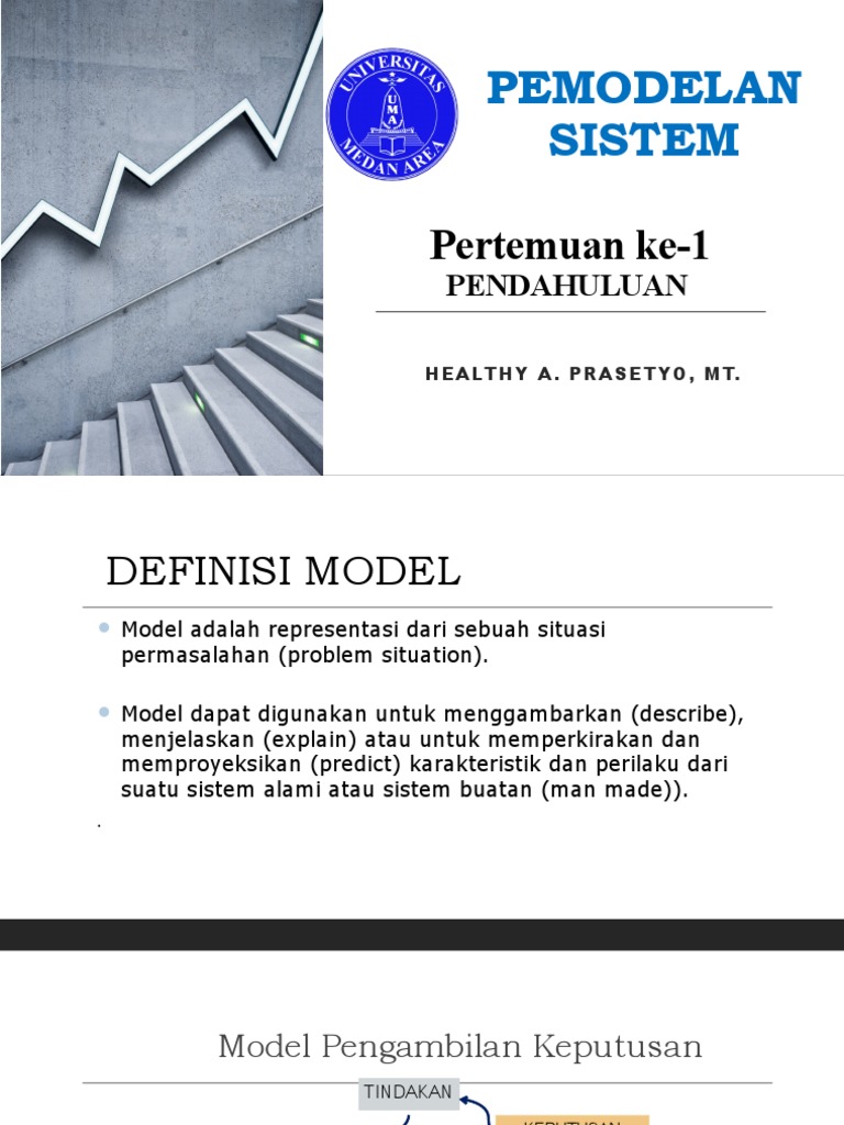 Pendahuluan Pemodelan Sistem | PDF | Sains & Matematika