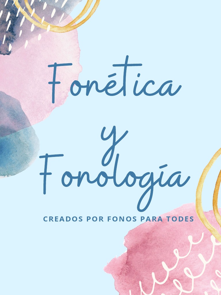 Mini Libro de Fonética y Fonología | PDF