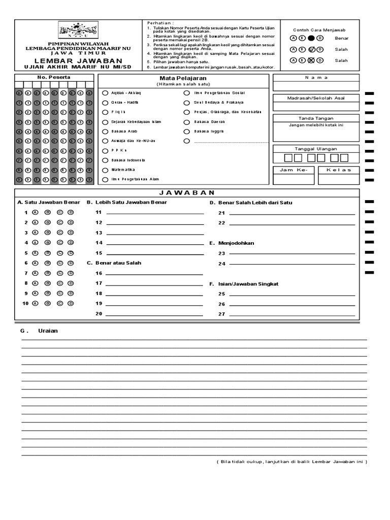 LJK Mi-Sd Uamnu 22-23 | PDF