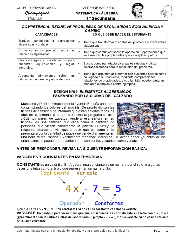 Matematica - Algebra | PDF | Álgebra | Números