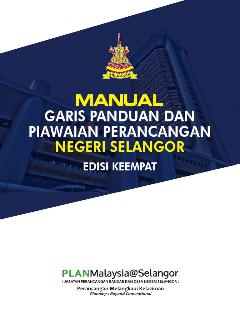 Manual Garis Panduan & Piawaian Perancangan Negeri Selangor-4.0 | PDF