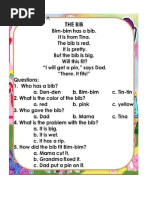 FILIPINO 1 - Panimulang Pagbasa | PDF