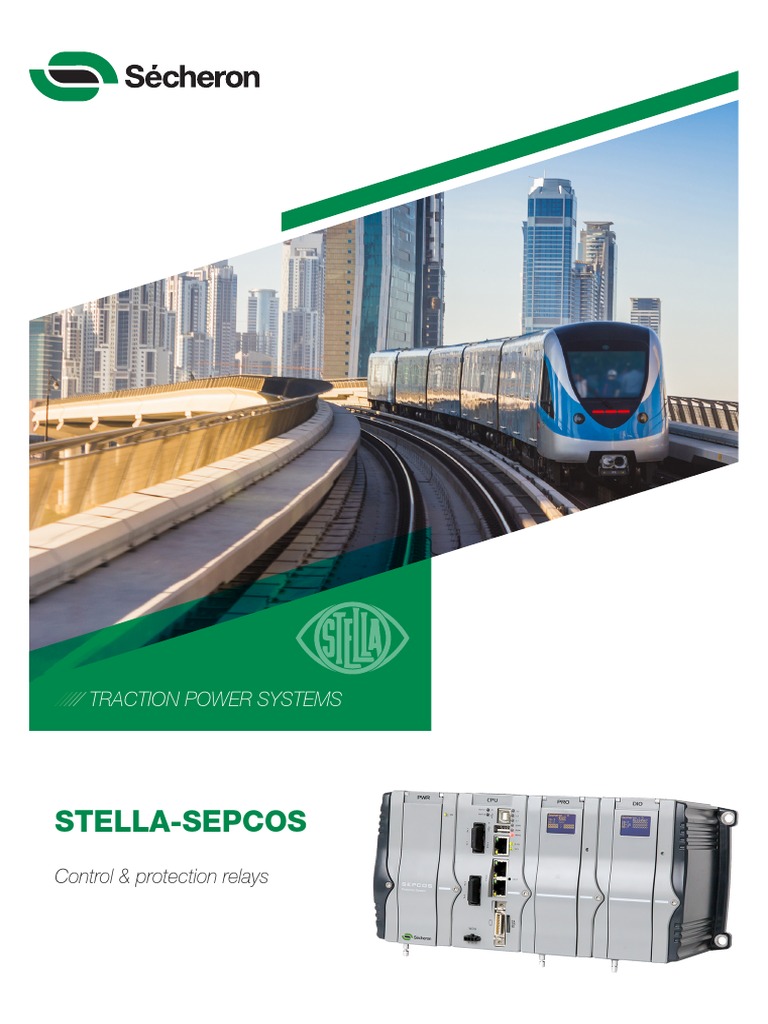 Secheron Brochure STELLA-SEPCOS | PDF | Electrical Substation ...