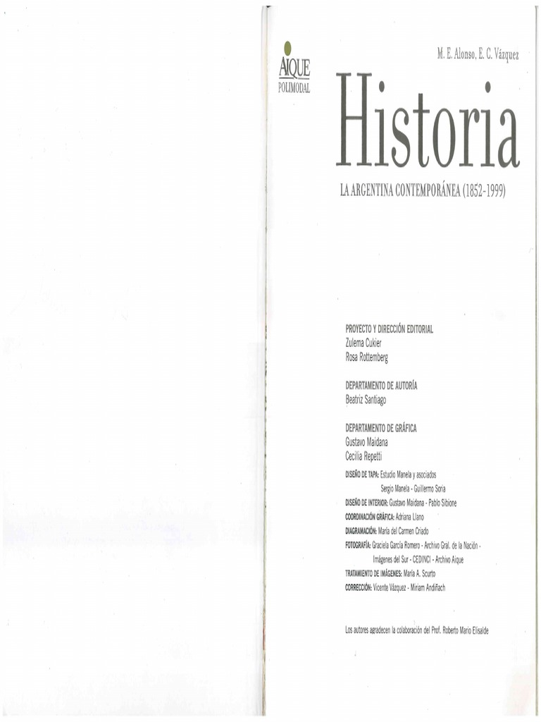 Aique 5tohistoria Hasta 1999 | PDF