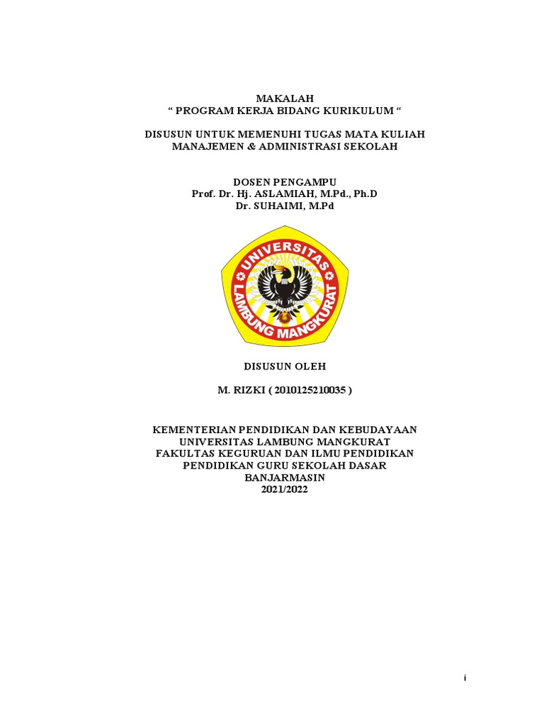 11 - M. Rizki | PDF | Seni | Sains & Matematika