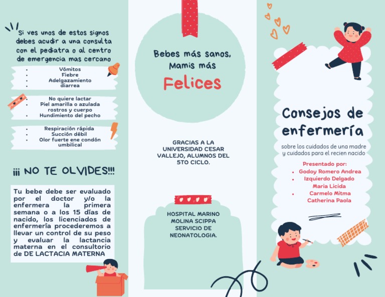 Folleto Infantil para Actividades Proyectos y Juegos Con Niños Doodle ...