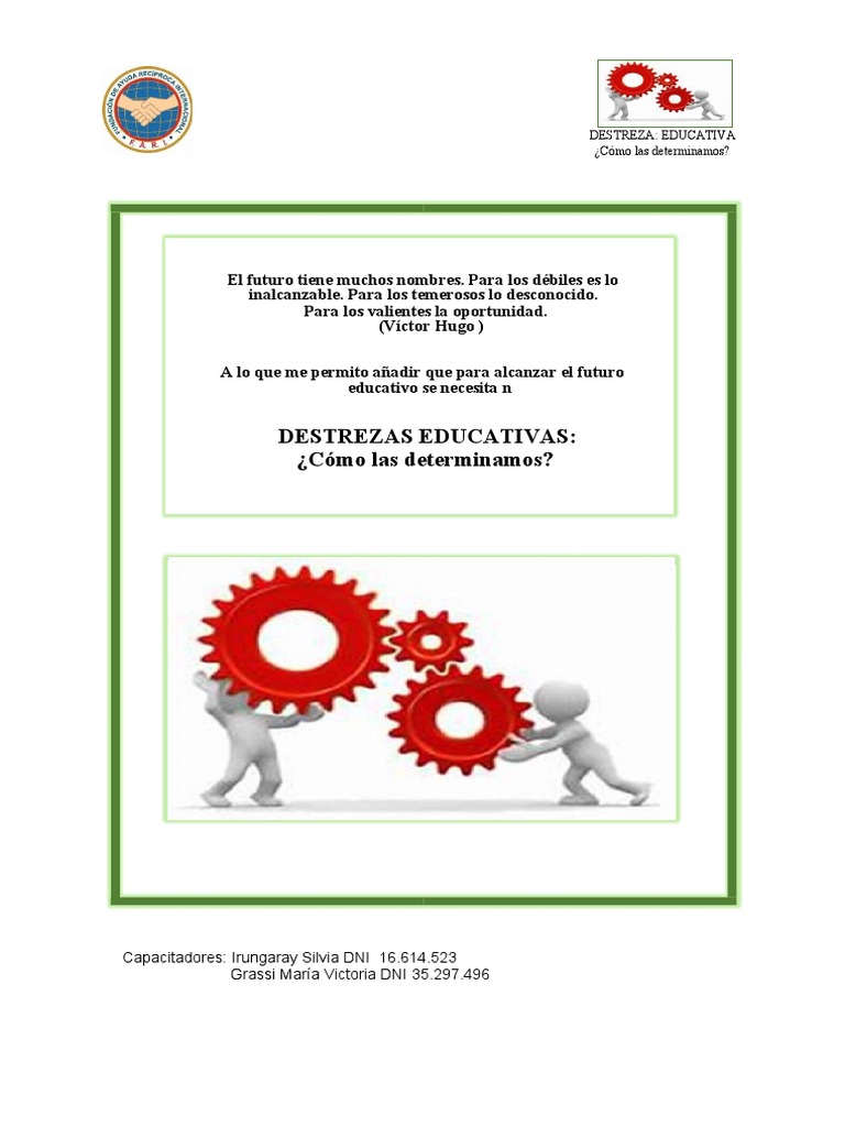 Módulo de Destrezas Educativas. | PDF | Enseñando | Aprendizaje