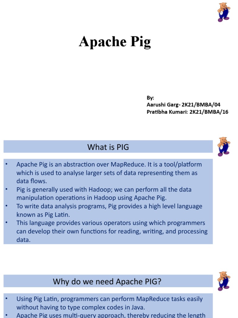 Apache Pig | PDF